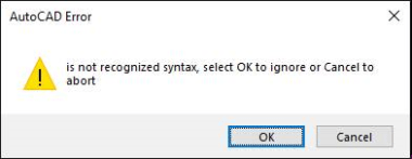 AutoCAD Error: "unrecognized version and cannot be read" - BIM there ...