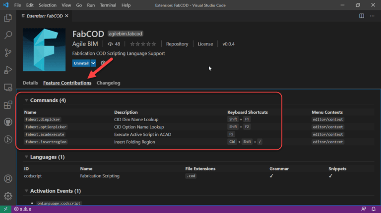 COD Script Extension for VS Code - BIM there. Done that.