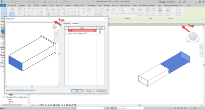 Autodesk Fabrication - Determining C1/C2 Connectors in Revit - BIM ...