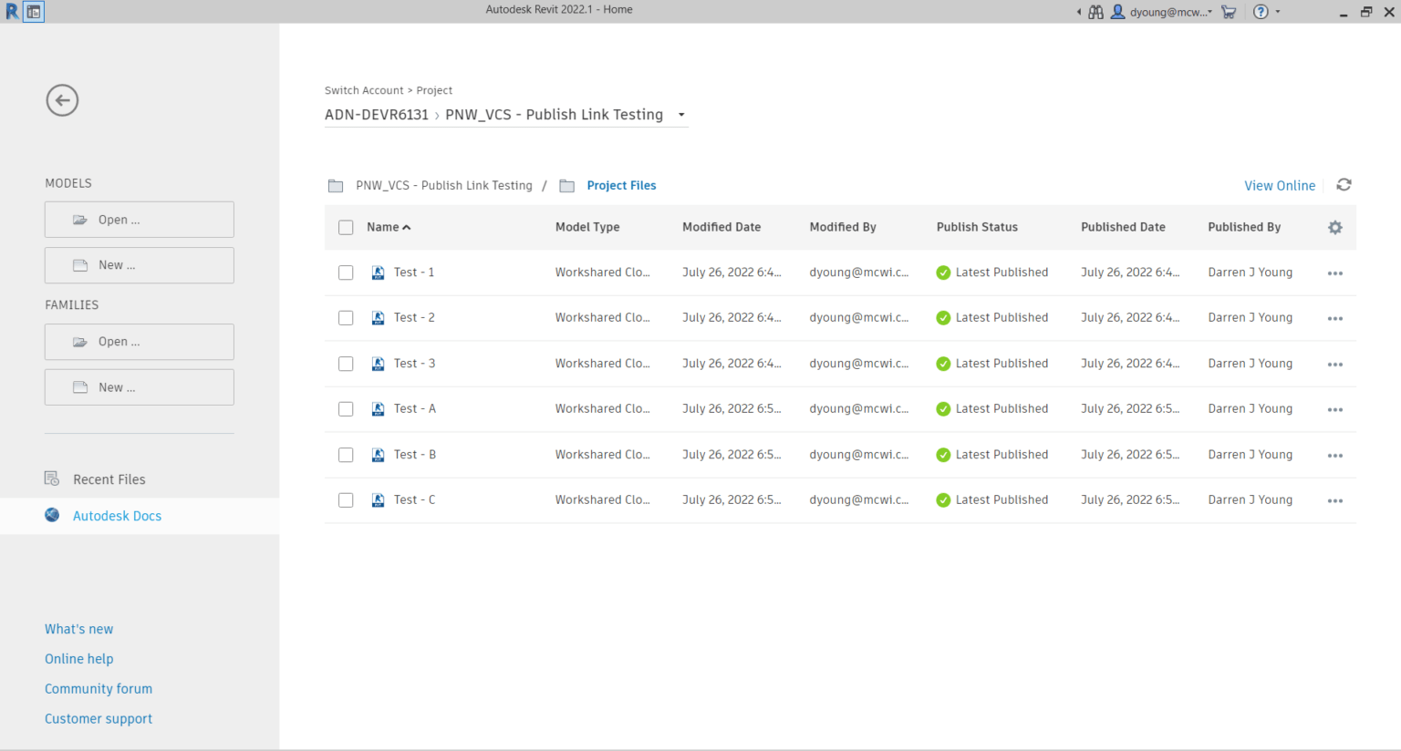 Desktop Connector + Revit Cloud Models = Bad Idea - BIM there. Done that.