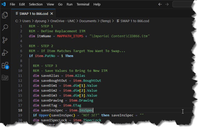 Swap Patterns Cid Or Itms In Camduct Estmep And Cadmep Bim There Done That